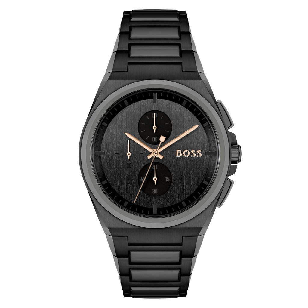 BOSS by Hugo Boss Black Steel Fashion Chronograph Men's Watch - 151406