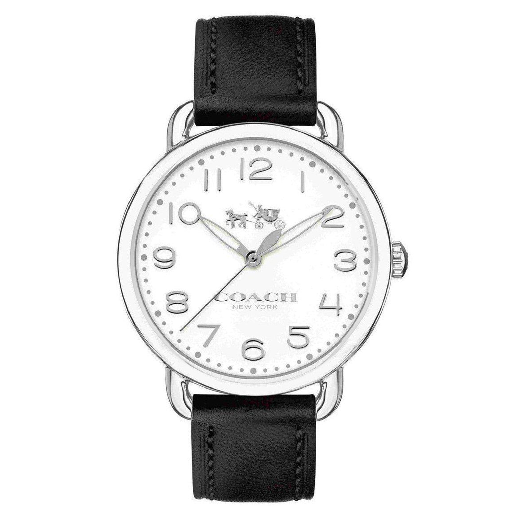 Coach Leather Ladies Watch - 14502714 – The Watch Factory Australia