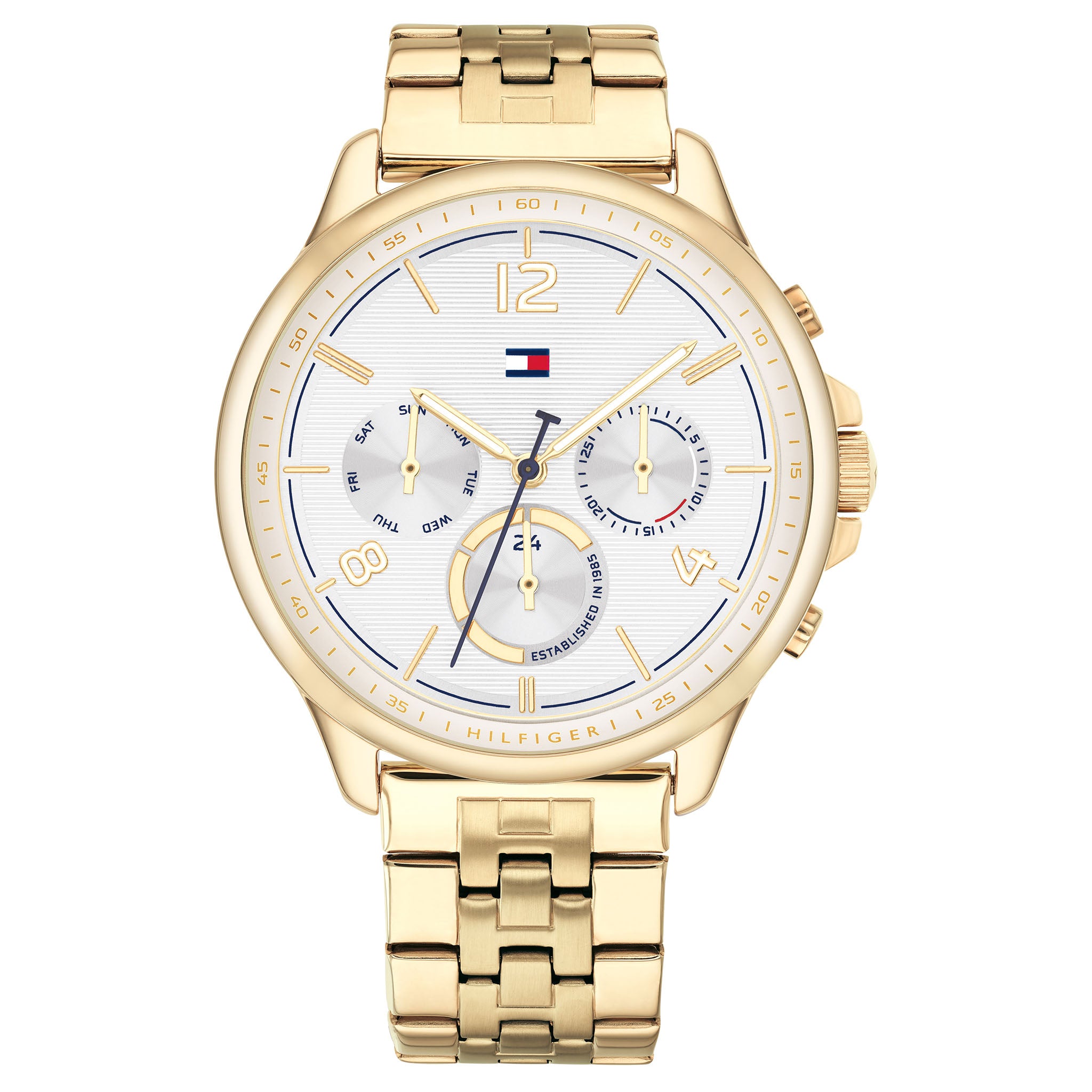 Tommy Hilfiger Gold Steel Ladies Multi-function Watch - 1782223 – The ...