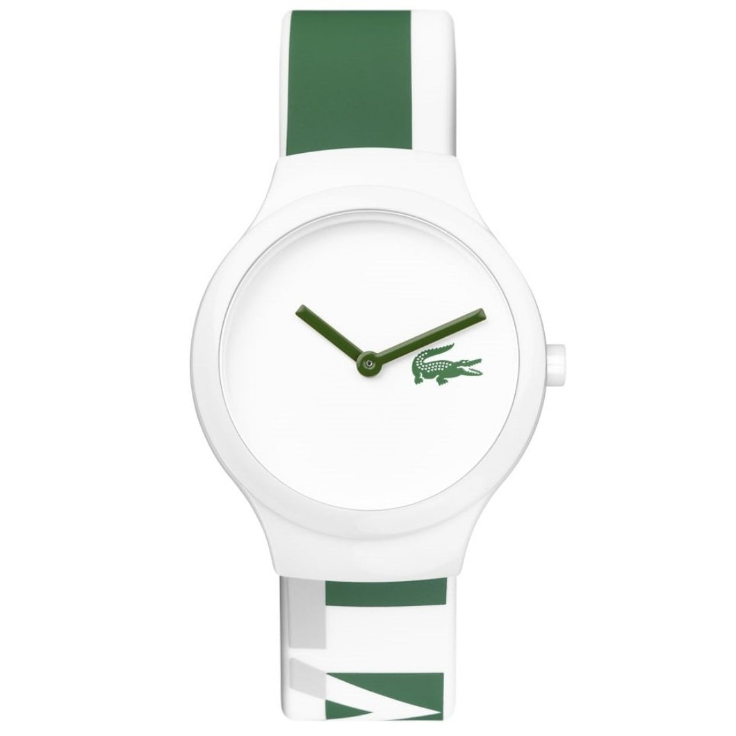 Lacoste The Goa Green & White Silicone Kids Watch - 2020129 – The Watch ...
