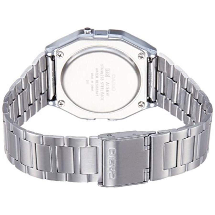 Casio Classic Stainless Steel Digital Unisex Watch - A158WA-1A