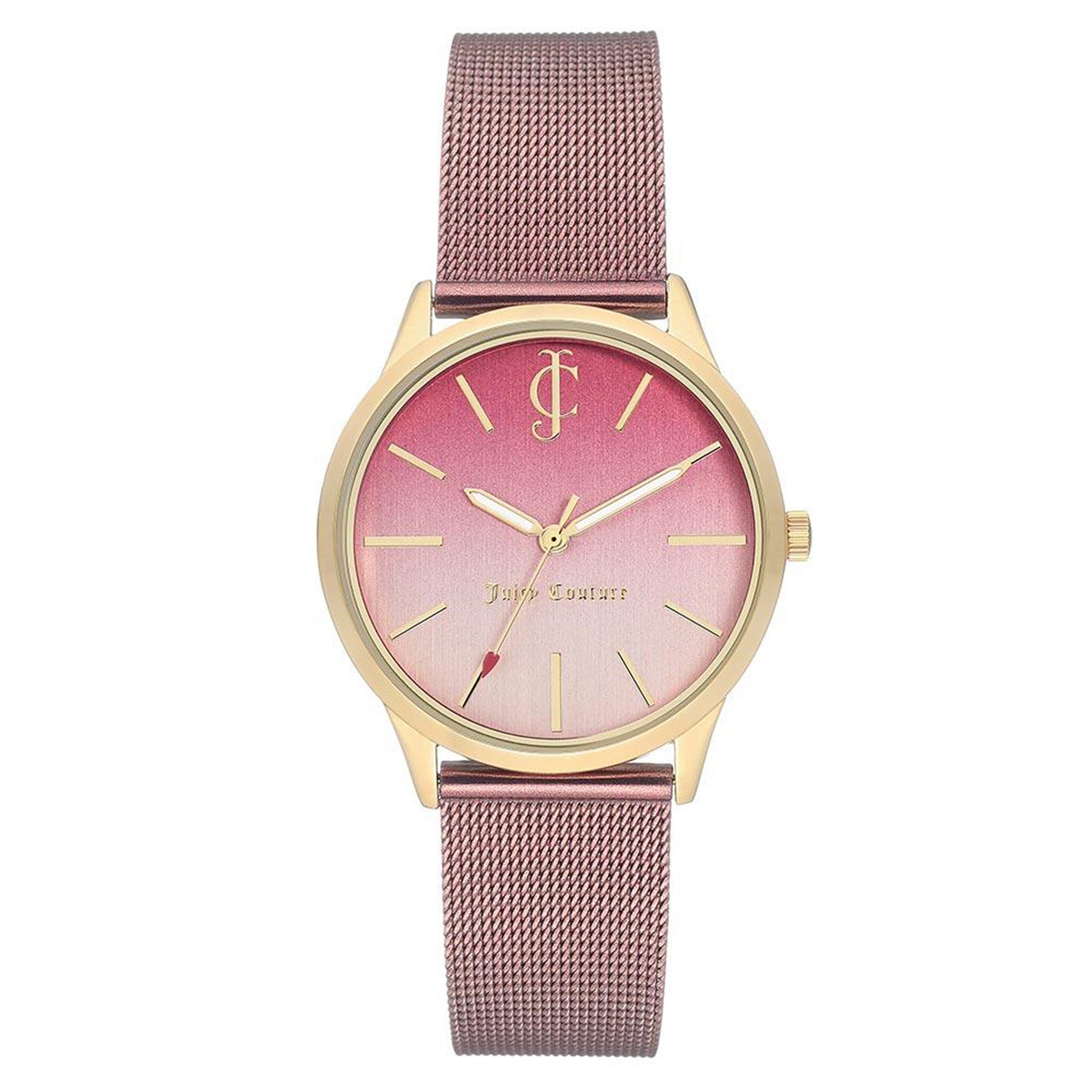 Juicy Couture Pink Mesh Women's Watch - JC1014OMPK – The Watch Factory ...