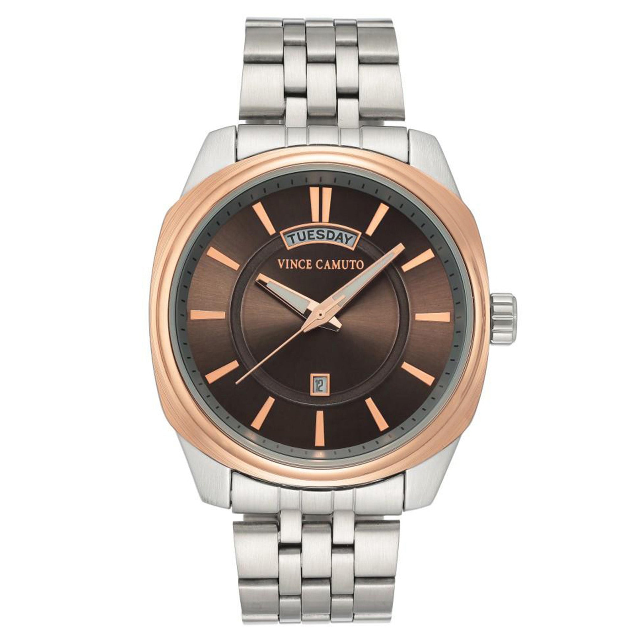 Vince Camuto Classic Stainless Steel Men's Watch - VC1138GYRT – The ...