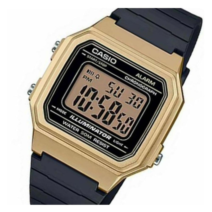 Casio Classic Black Resin Digital Men's Watch - W217HM-9A