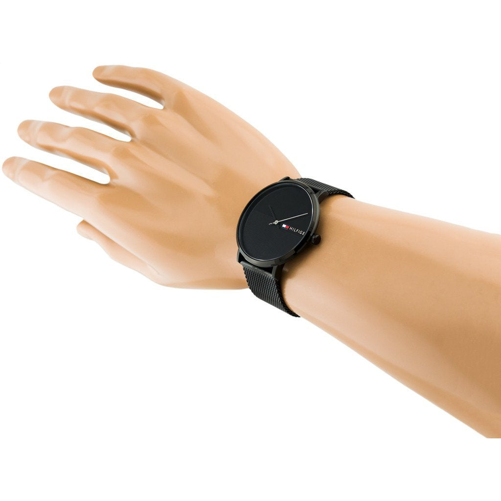 Tommy Hilfiger Men's Black Mesh Watch - 1791464 – The Watch Factory ...